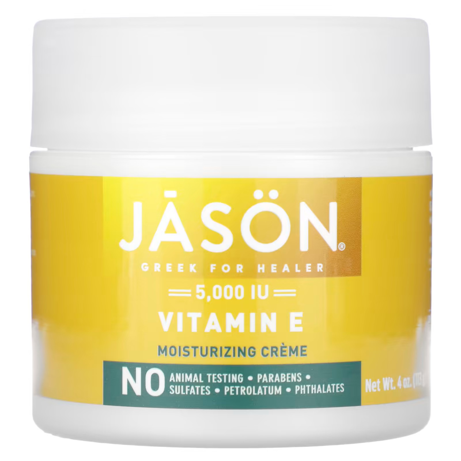 Jason Natural, Vitamin E Moisturizing Creme, 4 oz (113 g) Die besten ...