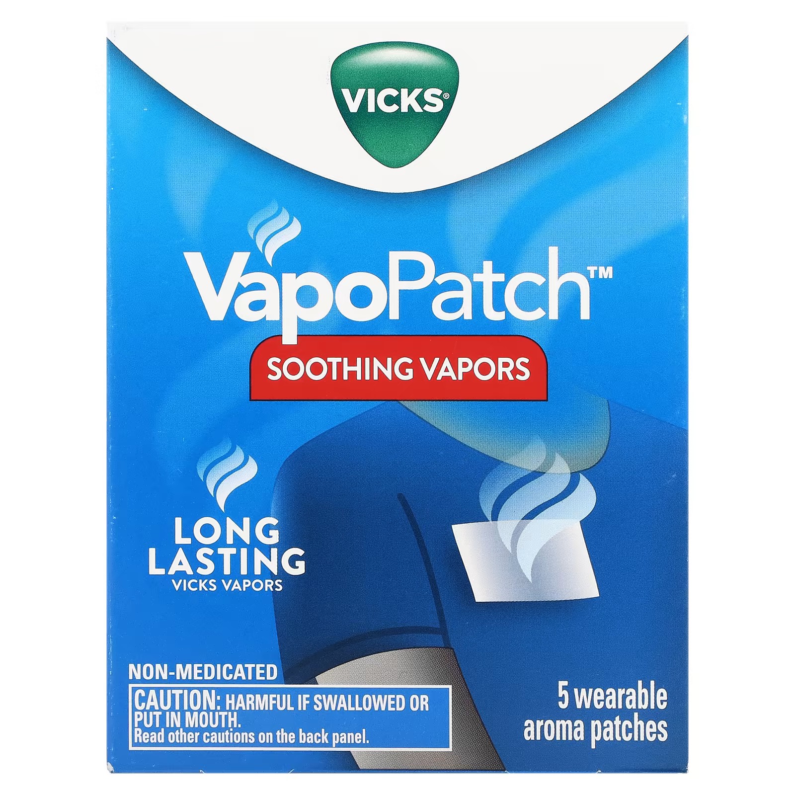 Vicks, VapoPatch, Soothing Vapors, 5 Wearable Aroma Patches Best Deals ...