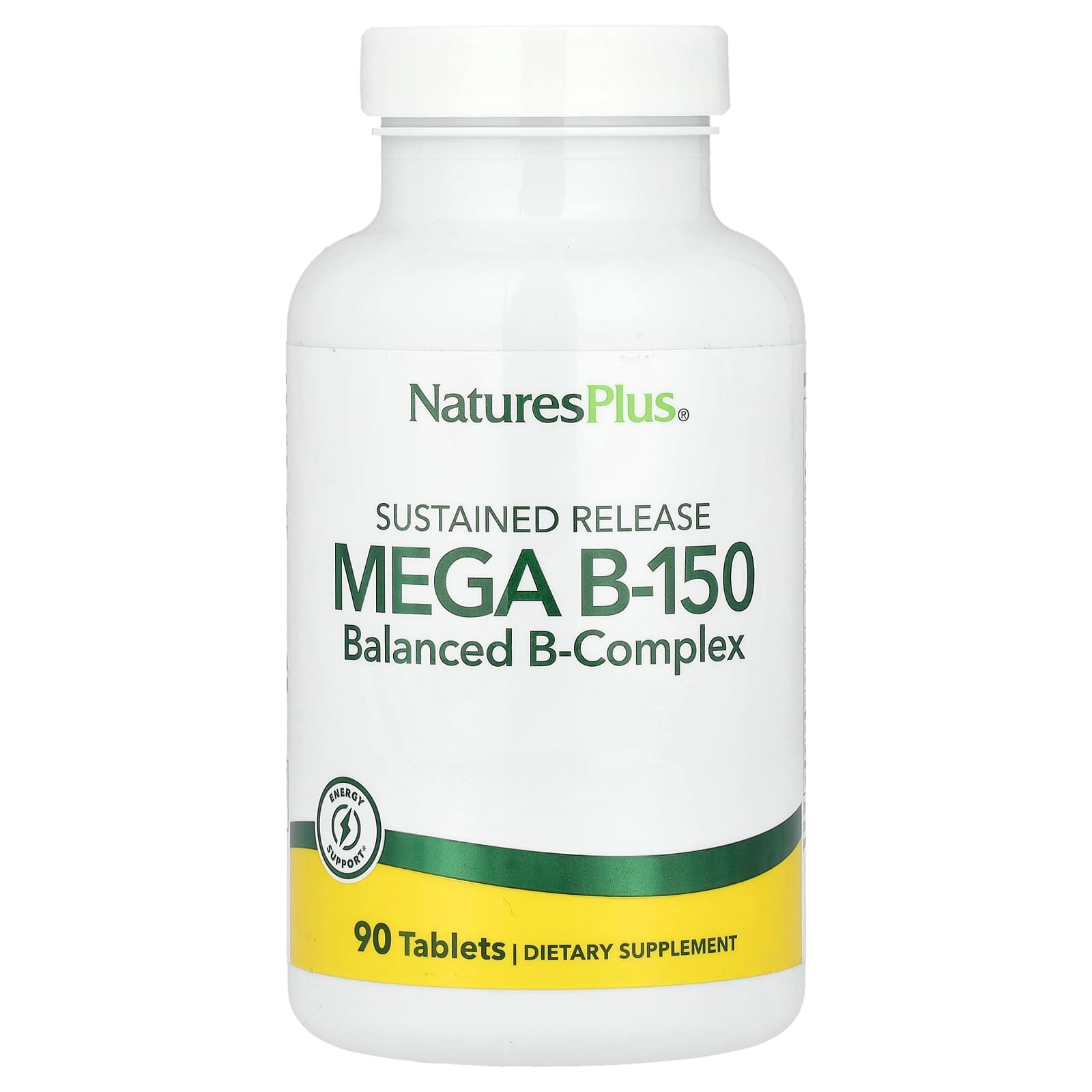 NaturesPlus, Sustained Release Mega B-150, 90 Tablets Deals and Price ...