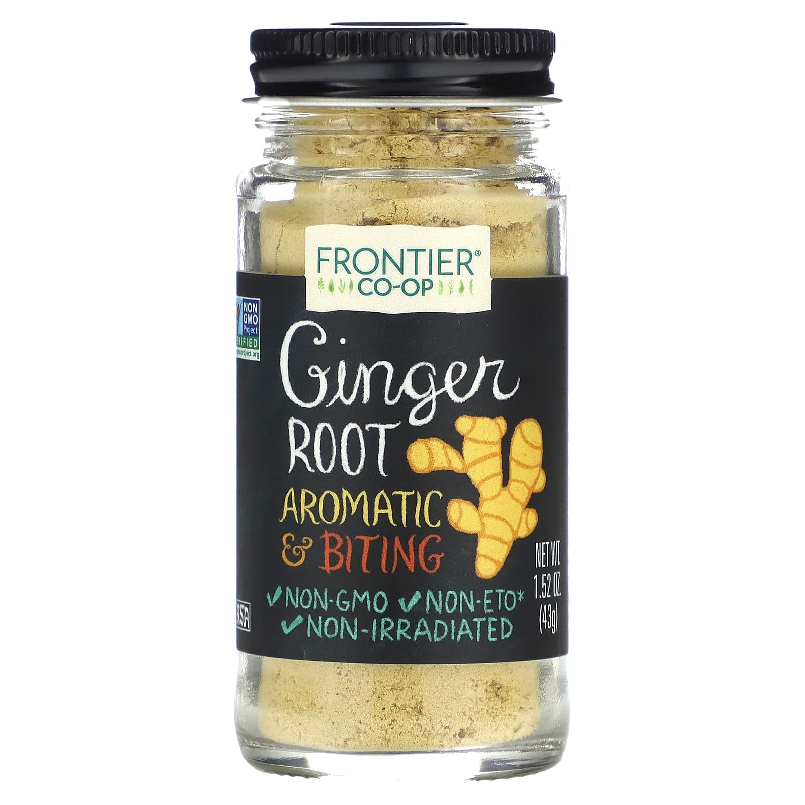 Frontier Co-op, Ginger Root, 1.52 oz (43 g) Deals and Price History at ...