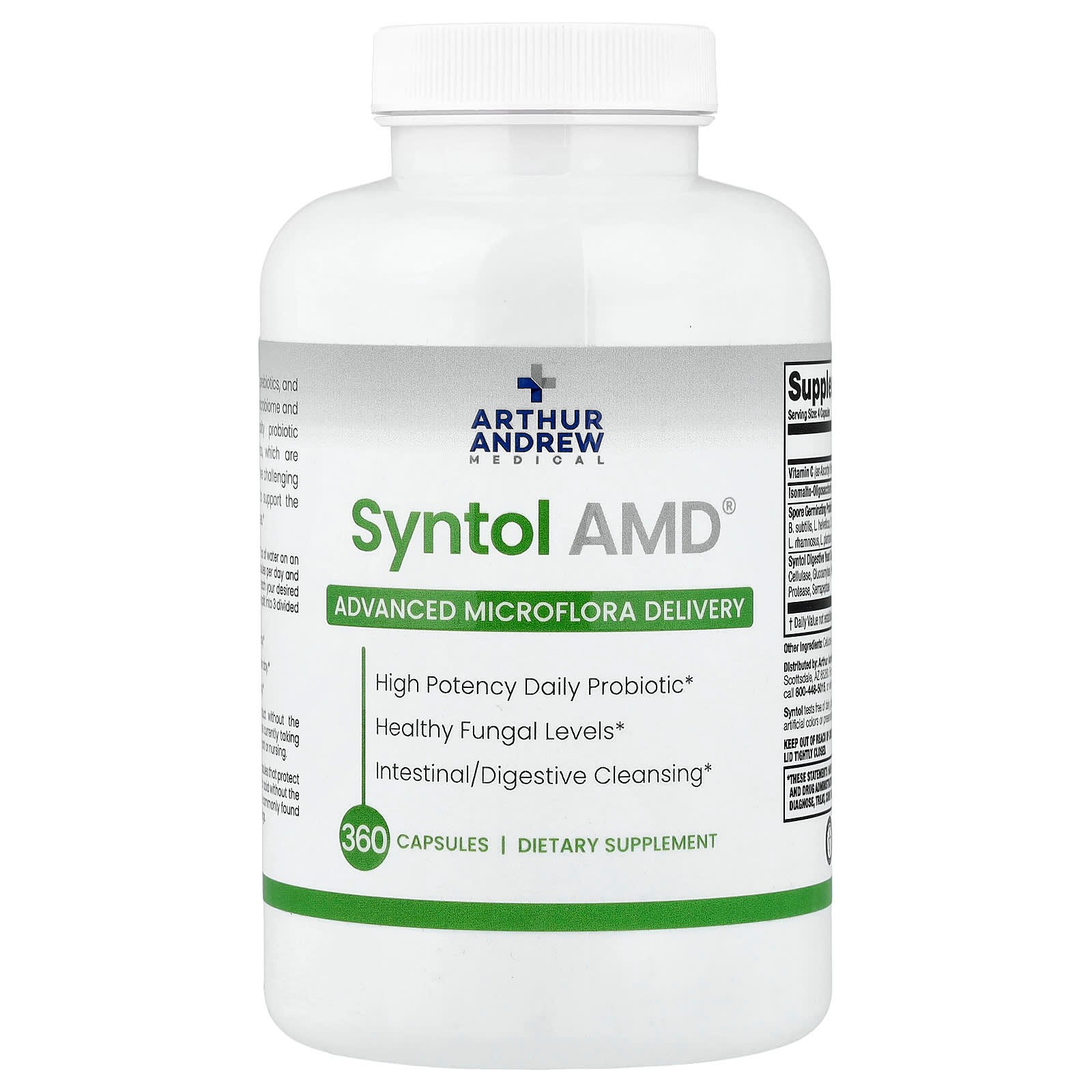 Arthur Andrew Medical, Syntol AMD®, 360 Capsules Deals and Price ...