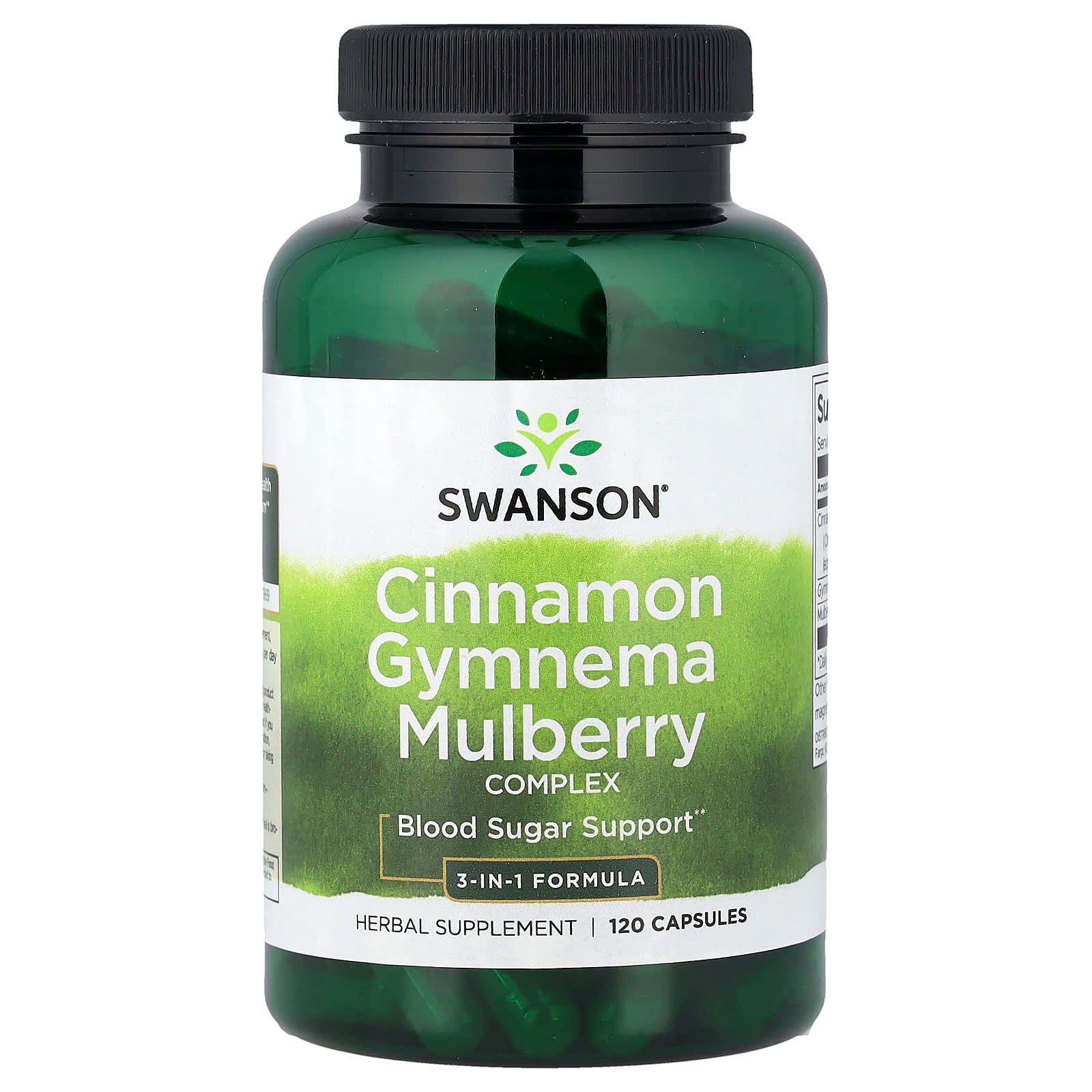Swanson, Cinnamon Gymnema Mulberry Complex, 120 Capsules Deals and ...