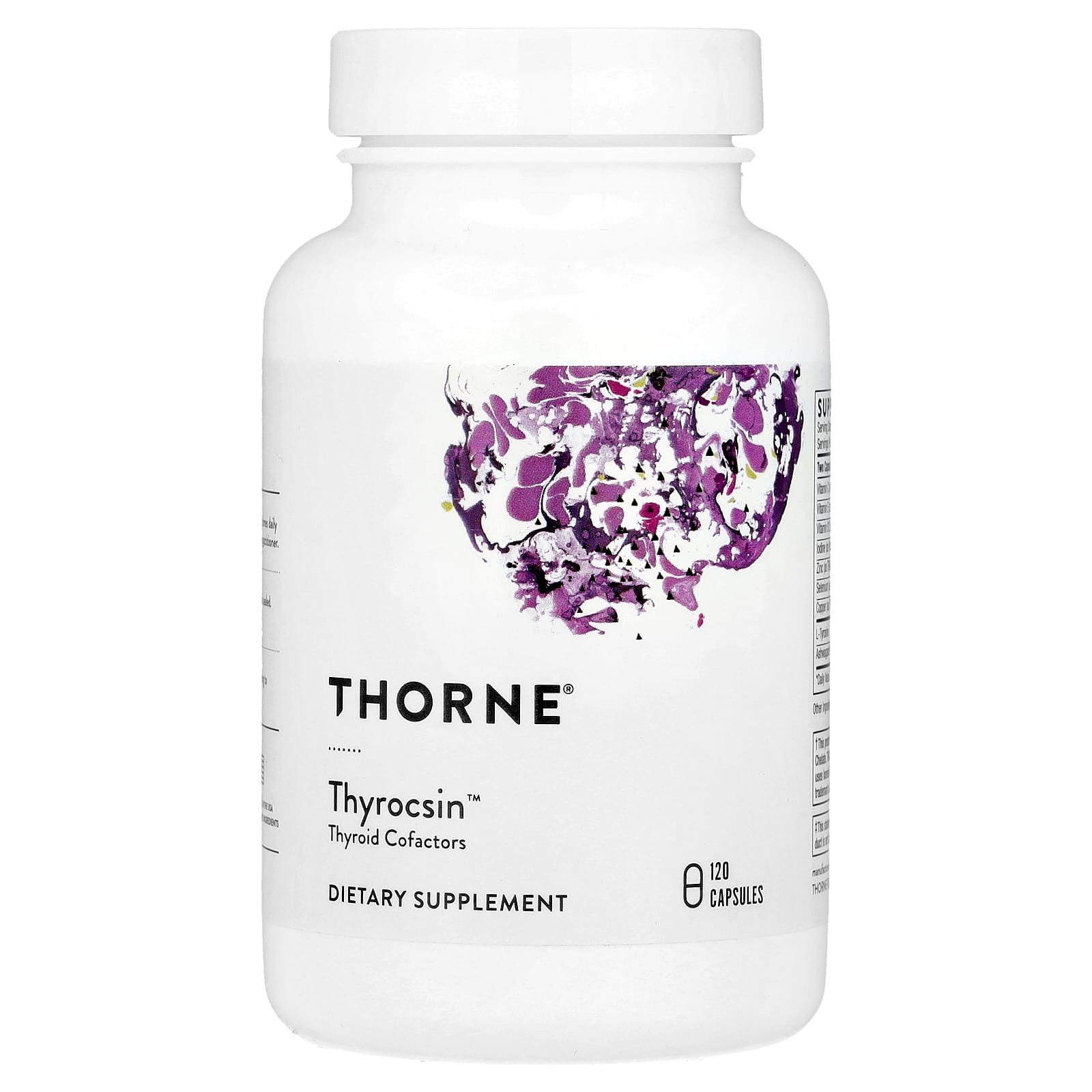 Thorne, Thyrocsin™, Thyroid Cofactors, 120 Capsules Deals and Price ...