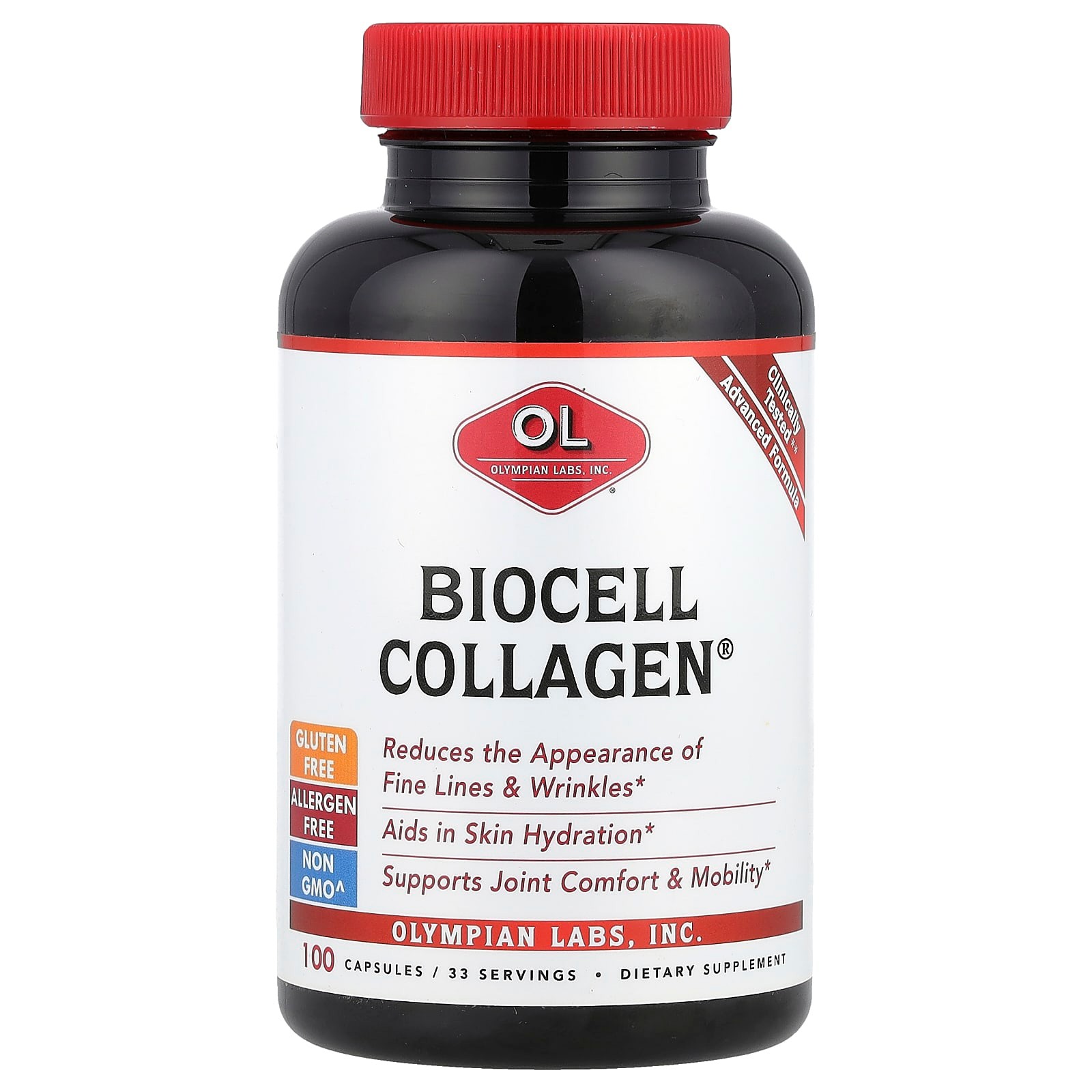 Olympian Labs, BioCell Collagen®, 100 Capsules Deals and Price History ...