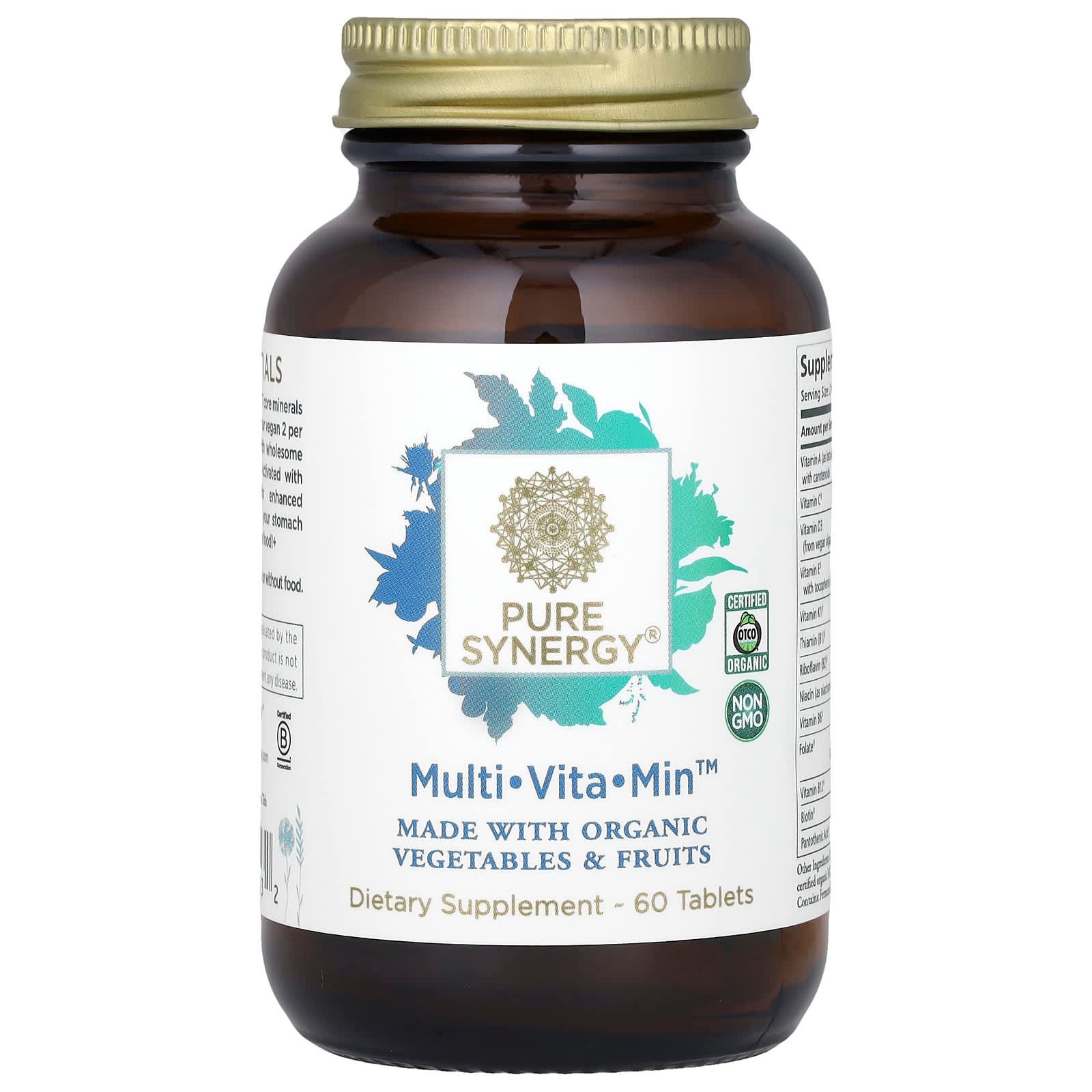 Pure Synergy, Multi-Vita-Min, 60 Tablets Deals and Price History at ...
