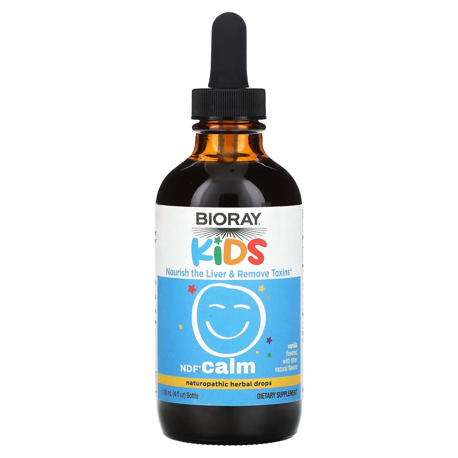 Bioray, Kids, NDF Calm, Naturopathic Herbal Drops, Vanilla, 4 fl oz ...