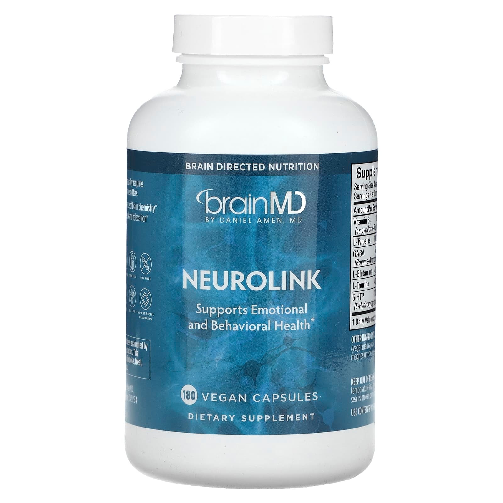 BrainMD, Neurolink, 180 Vegan Capsules Deals and Price History at ...