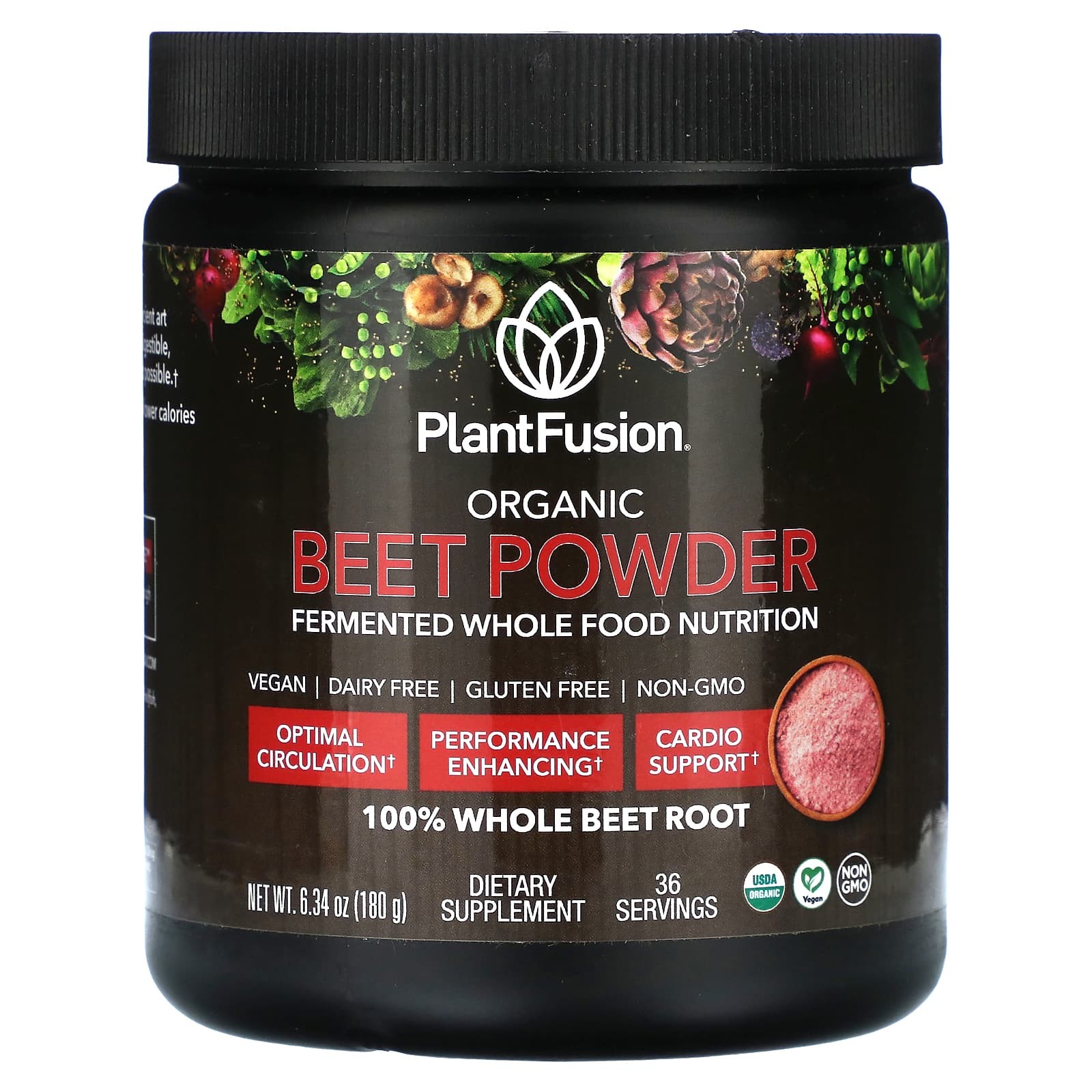 PlantFusion, Organic Beet Powder, 6.43 oz (180 g) Deals and Price ...