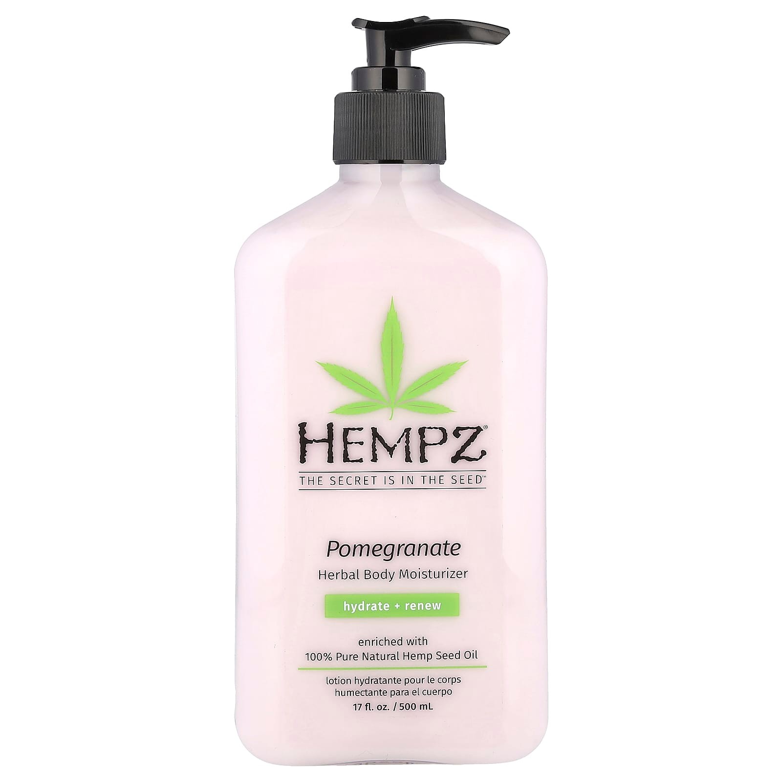 Hempz, Herbal Body Moisturizer, Pomegranate , 17 fl oz (500 ml) Deals ...