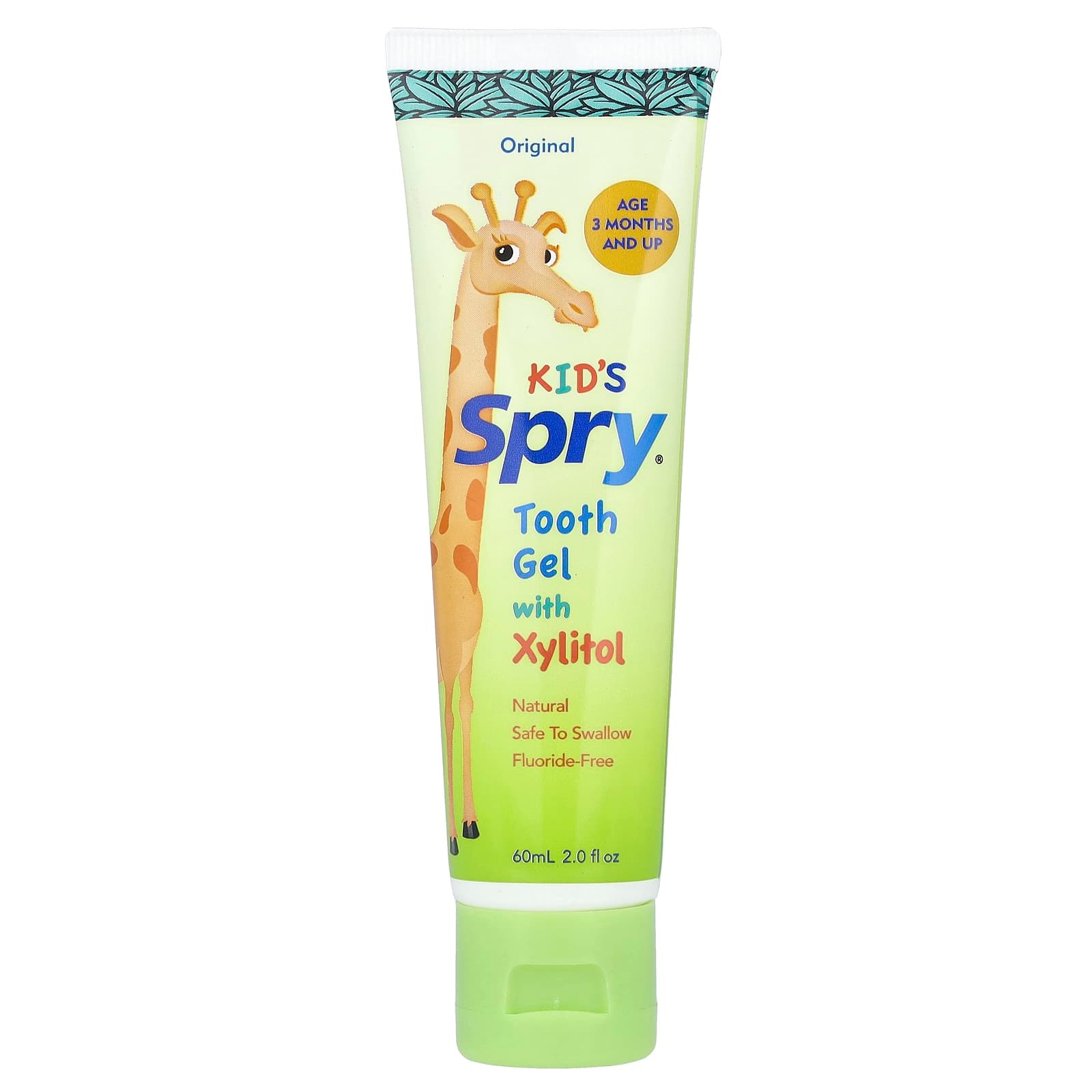 Xlear, Kid's Spry®, Tooth Gel with Xylitol, Age 3 Months and Up ...