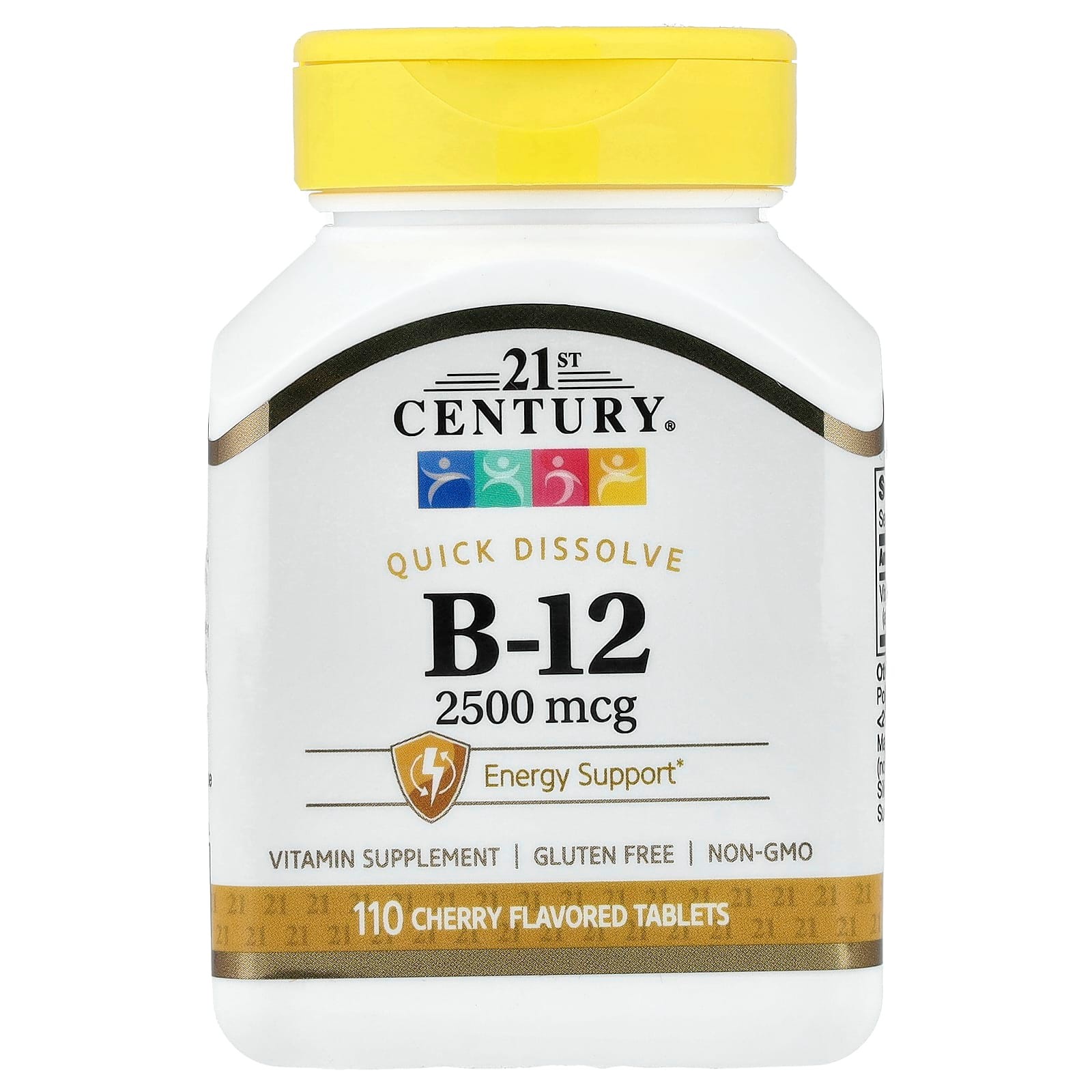 21st Century, Vitamin B-12, Cherry, 2,500 mcg, 110 Tablets Deals and ...