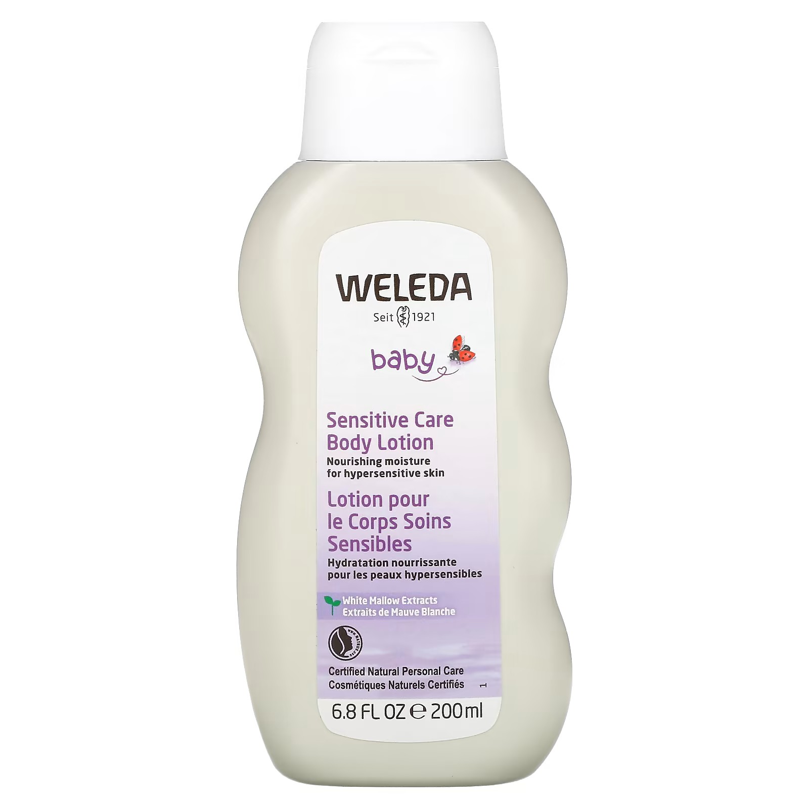 Weleda, Baby, Sensitive Care Body Lotion, White Mallow Extracts, 6.8 fl ...
