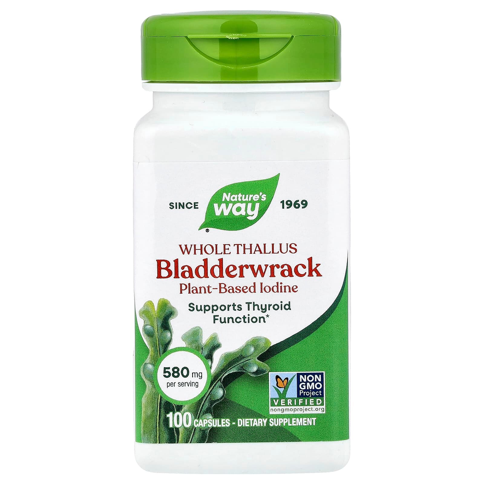 Nature's Way, Bladderwrack, 100 Capsules Deals and Price History at ...