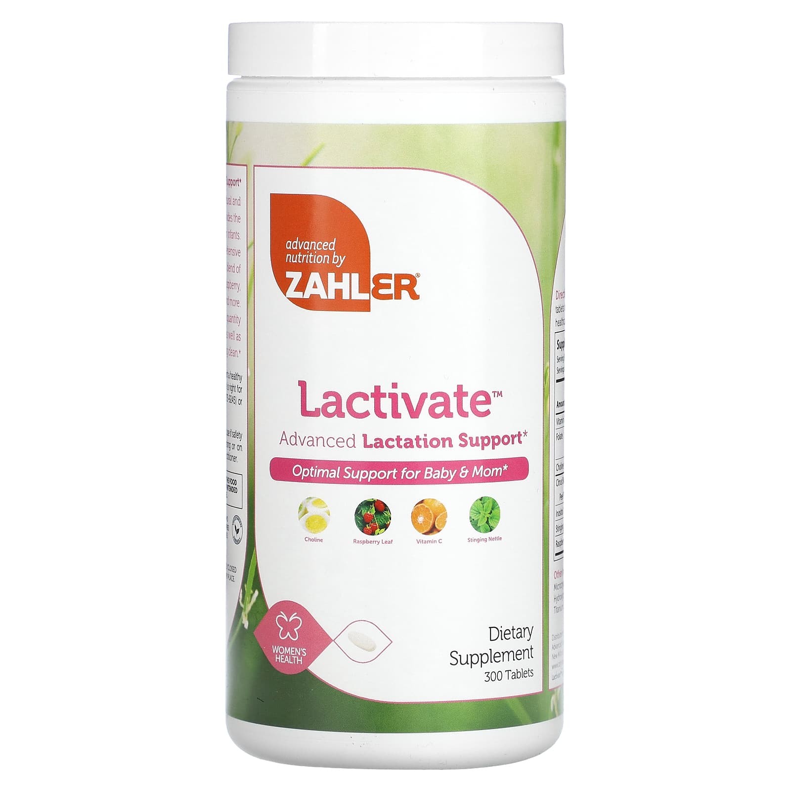 Zahler, Lactivate. Advanced Lactation Support, 300 Tablets ...