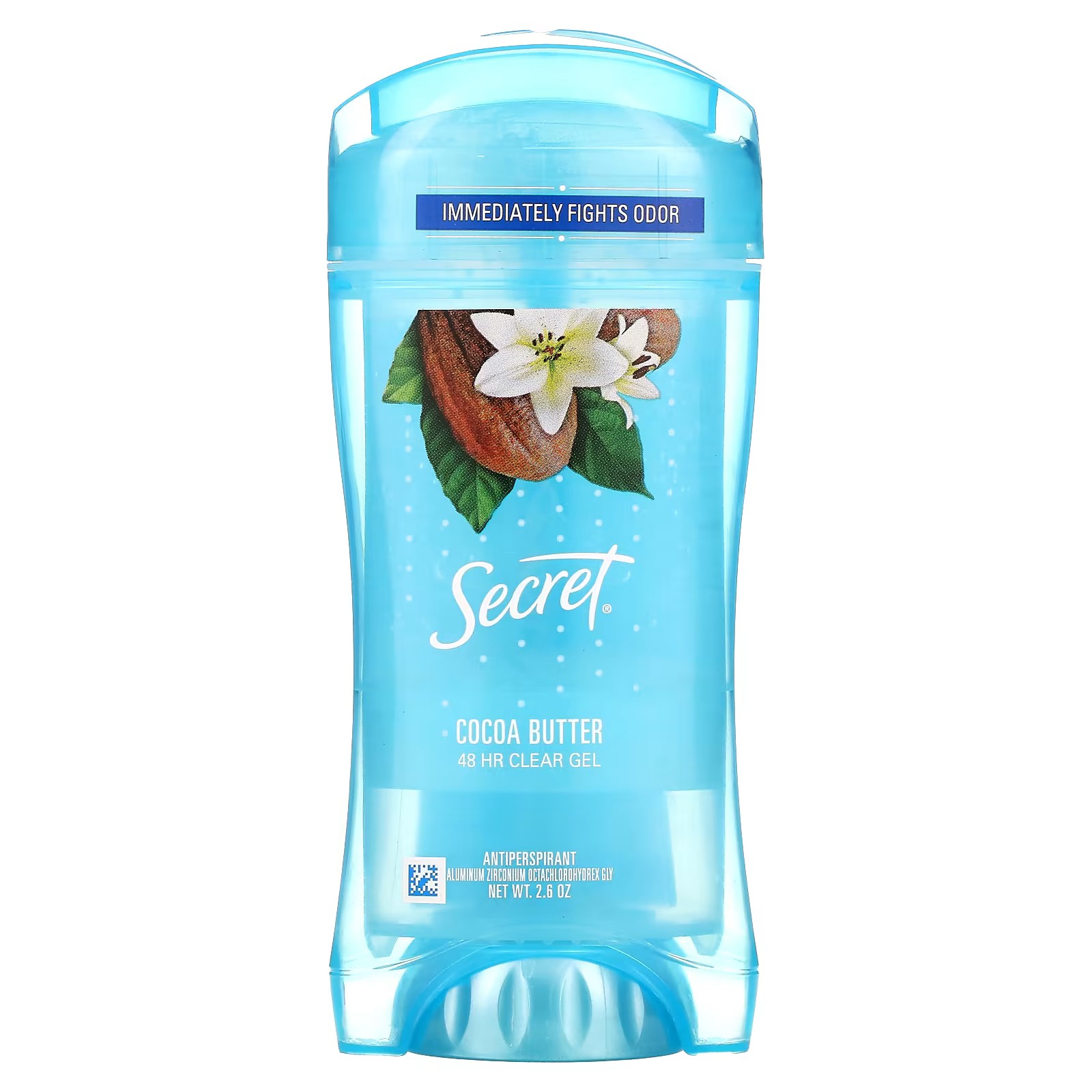 Secret, 48 Hour Clear Gel Deodorant, Cocoa Butter, 2.6 oz Best Deals ...