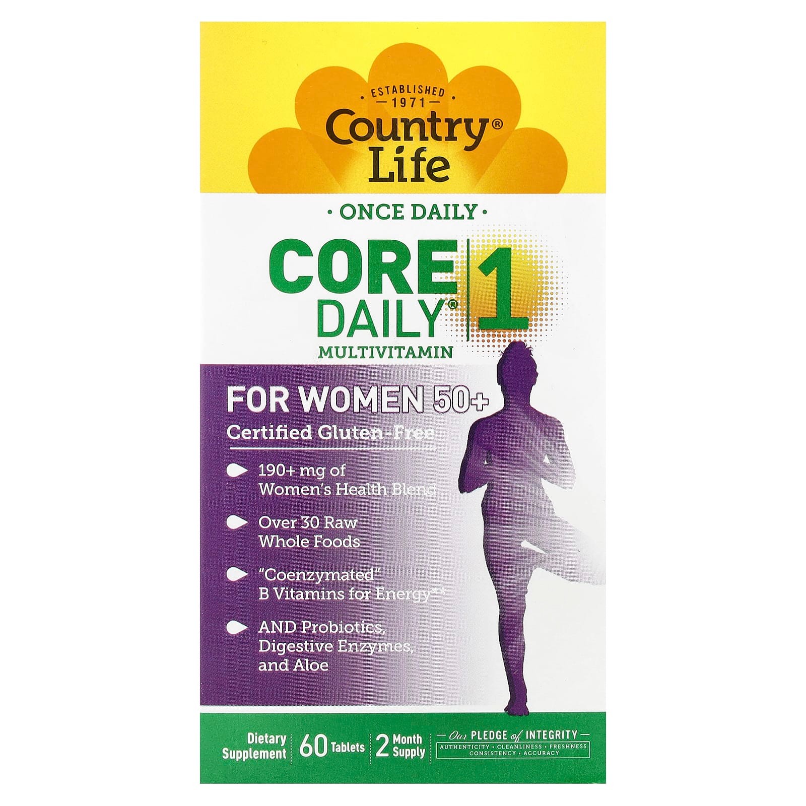 Mejores ofertas e historial de precios de Country Life, Core Daily® 1 ...