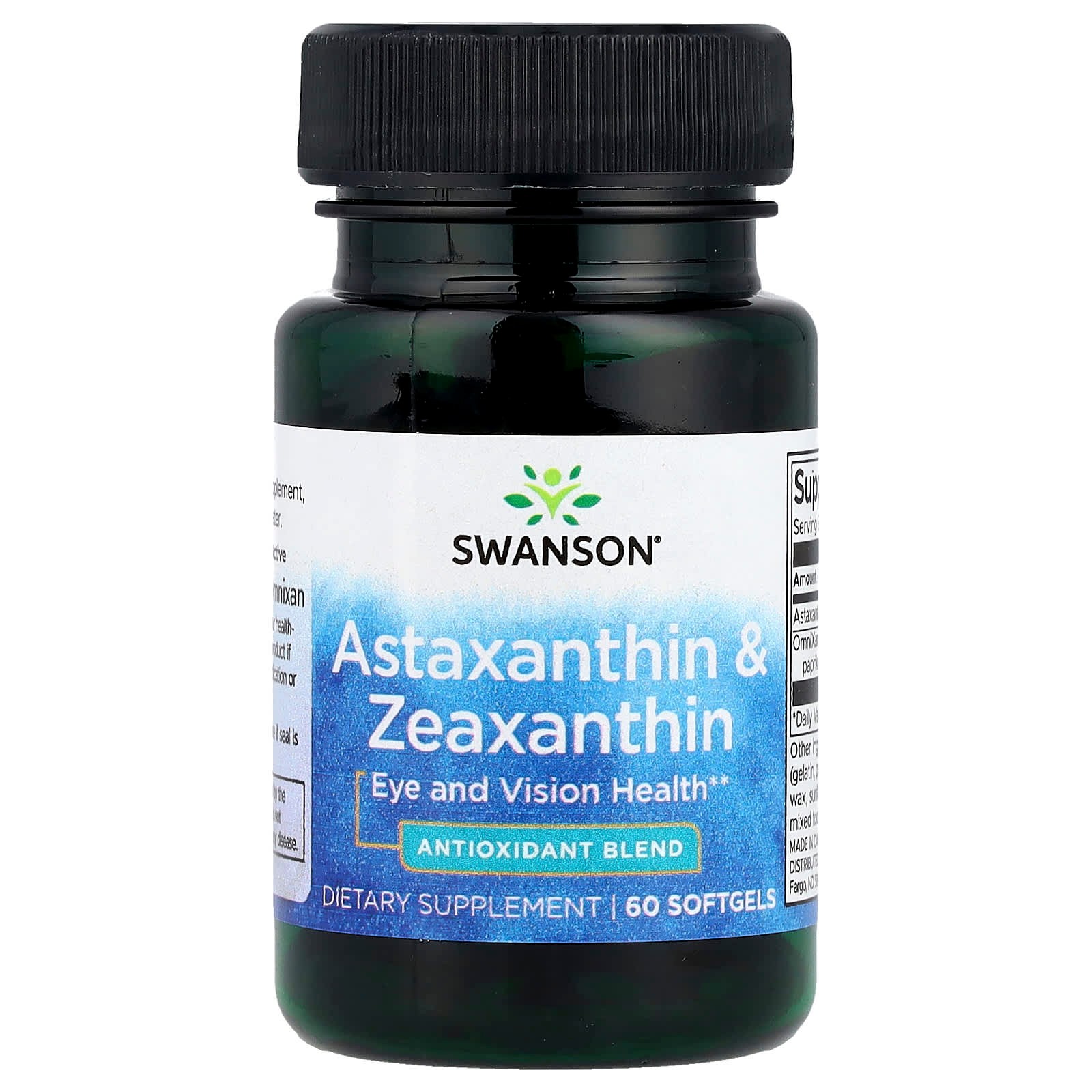 Swanson, Astaxanthin & Zeaxanthin, 60 Softgels Deals and Price History ...