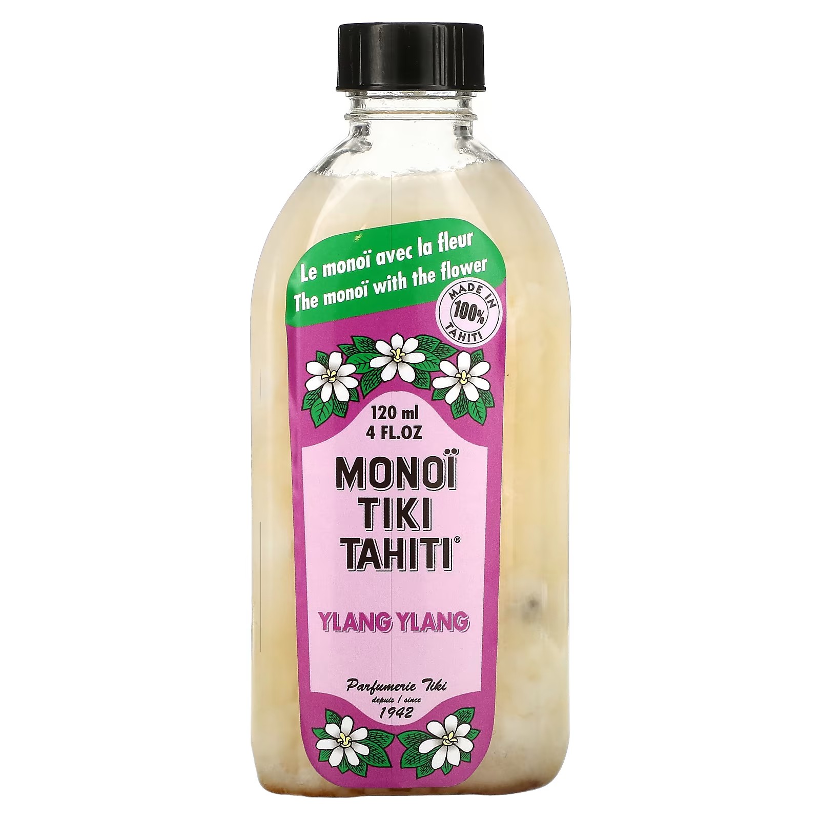 Monoi Tiare Tahiti, Coconut Oil, Ylang Ylang, 4 fl oz (120 ml) Best ...