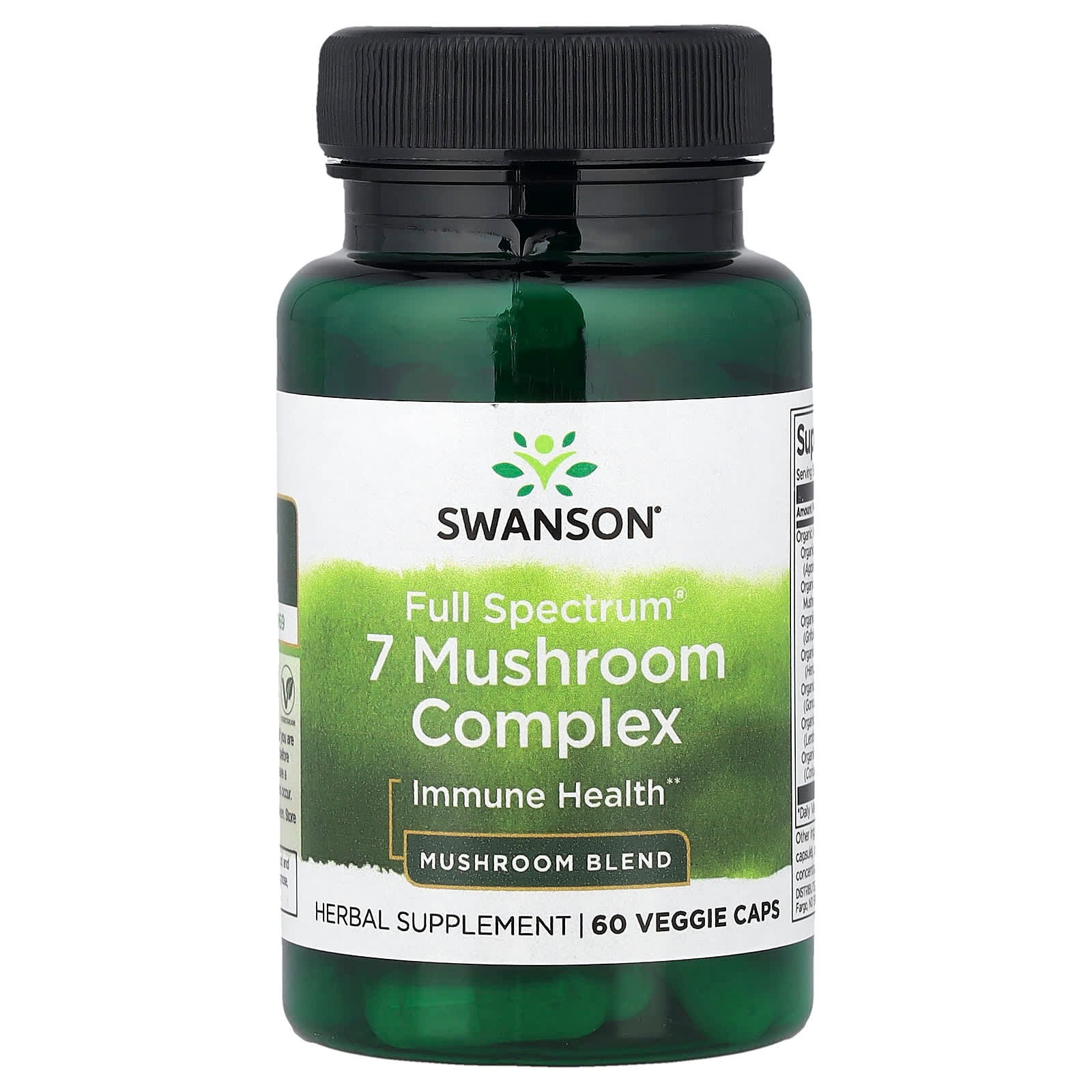Swanson, Full Spectrum® 7 Mushroom Complex, 60 Veggie Caps Deals and ...