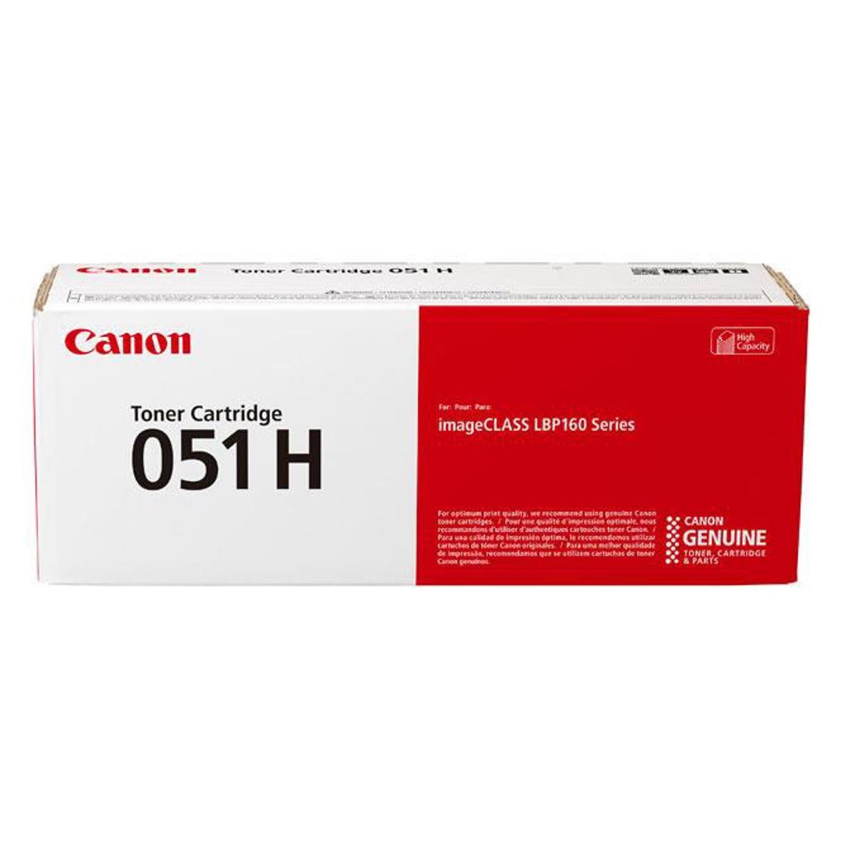 Canon 051H Black High Capacity Toner Cartridge for imageCLASS LBP160 ...