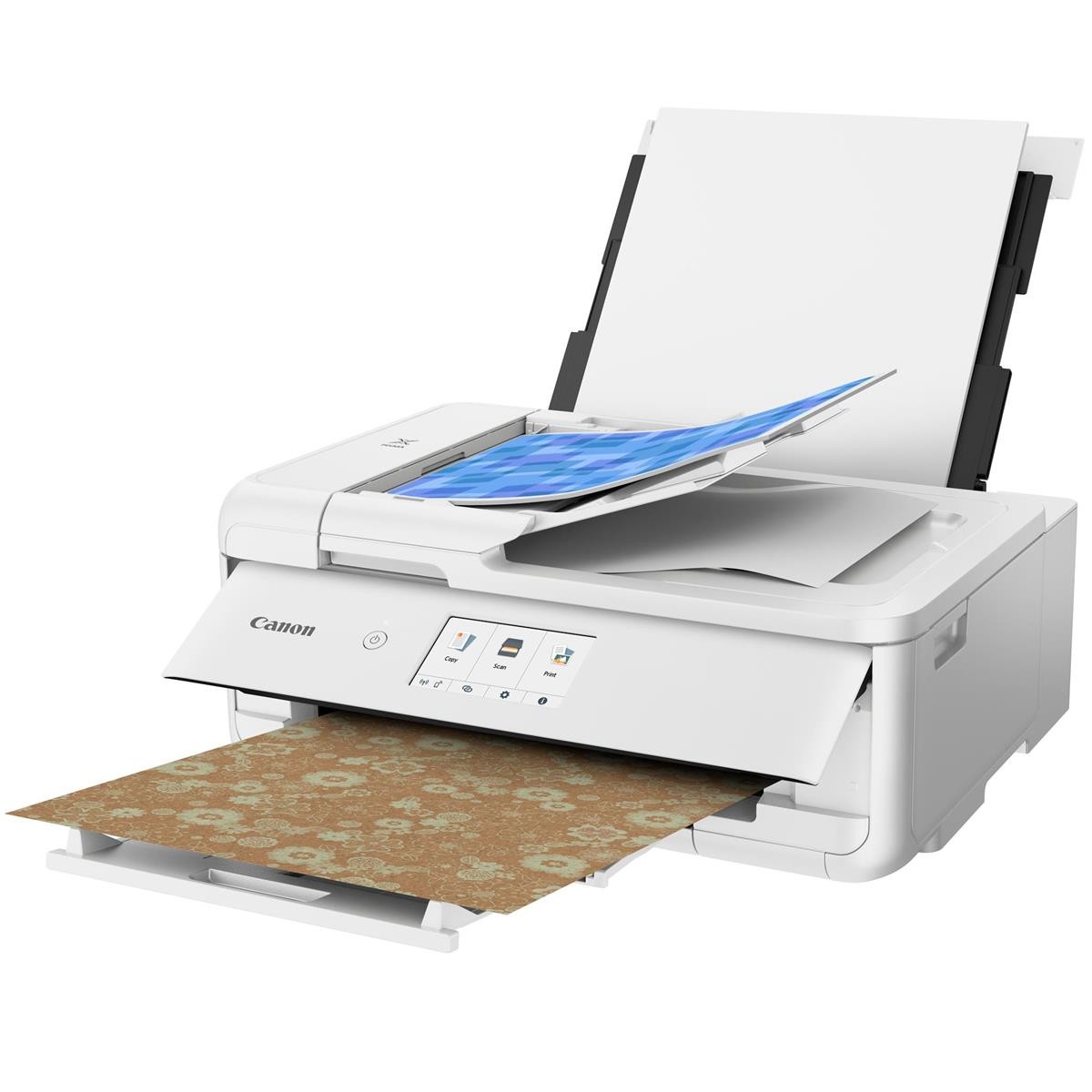 Canon TS Series PIXMA TS9521C Wireless All-In-One Inkjet Duplex Craft ...