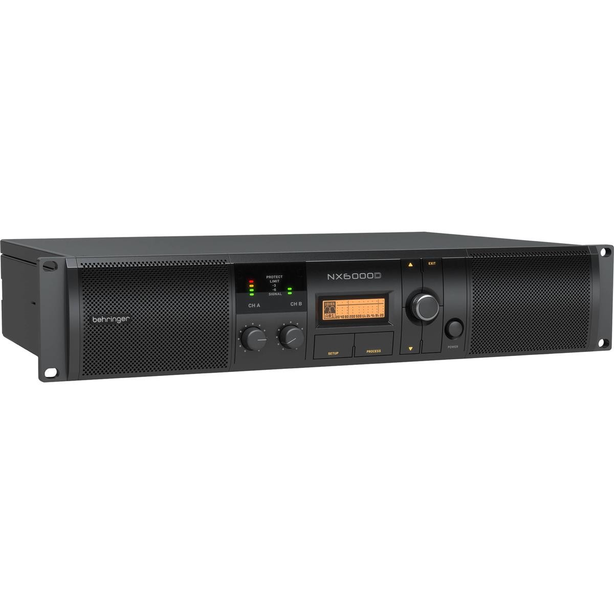 Behringer NX6000D Ultra-Lightweight 6000-Watt Class-D Power Amplifier ...
