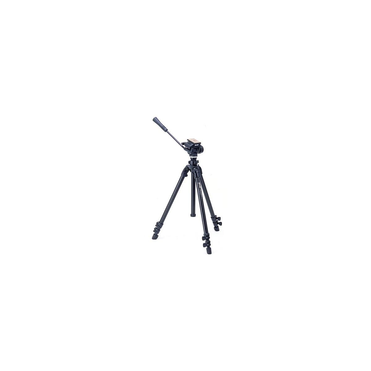 Slik 504QF-II 3-Section Aluminum Tripod with 3-Way Fluid Pan Head ...