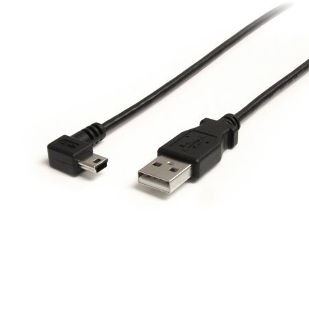 StarTech 6' Mini USB-A to Right Angle Mini B Cable, 28 AWG Deals and ...