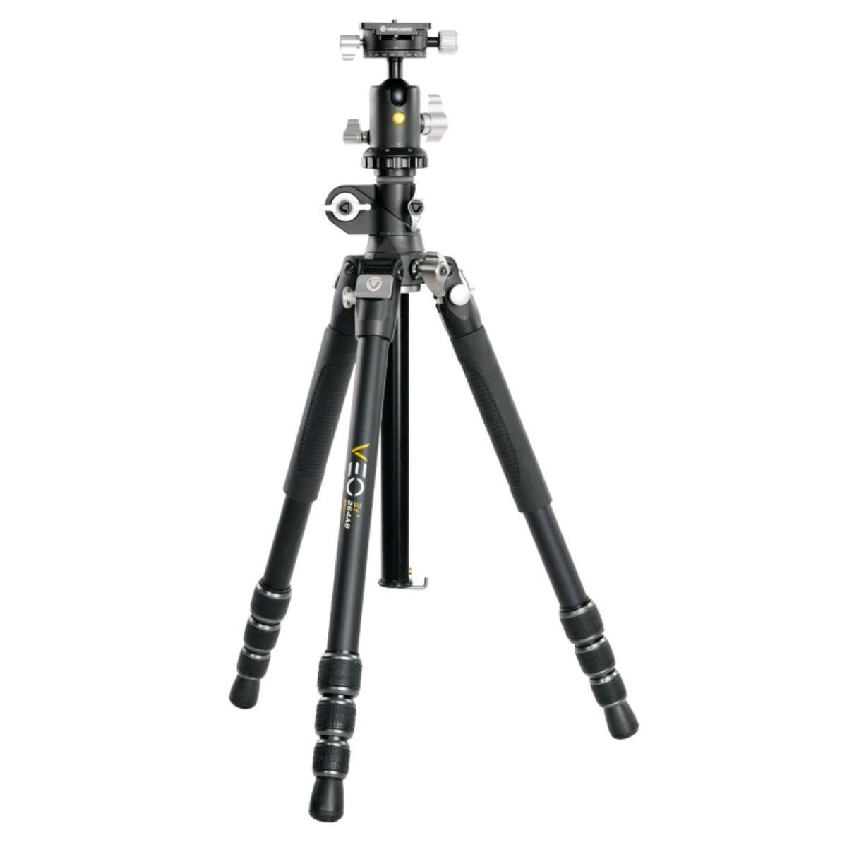 Vanguard VEO 3T+ 264AB 160S 4-Section Aluminum Travel Tripod with Ball ...
