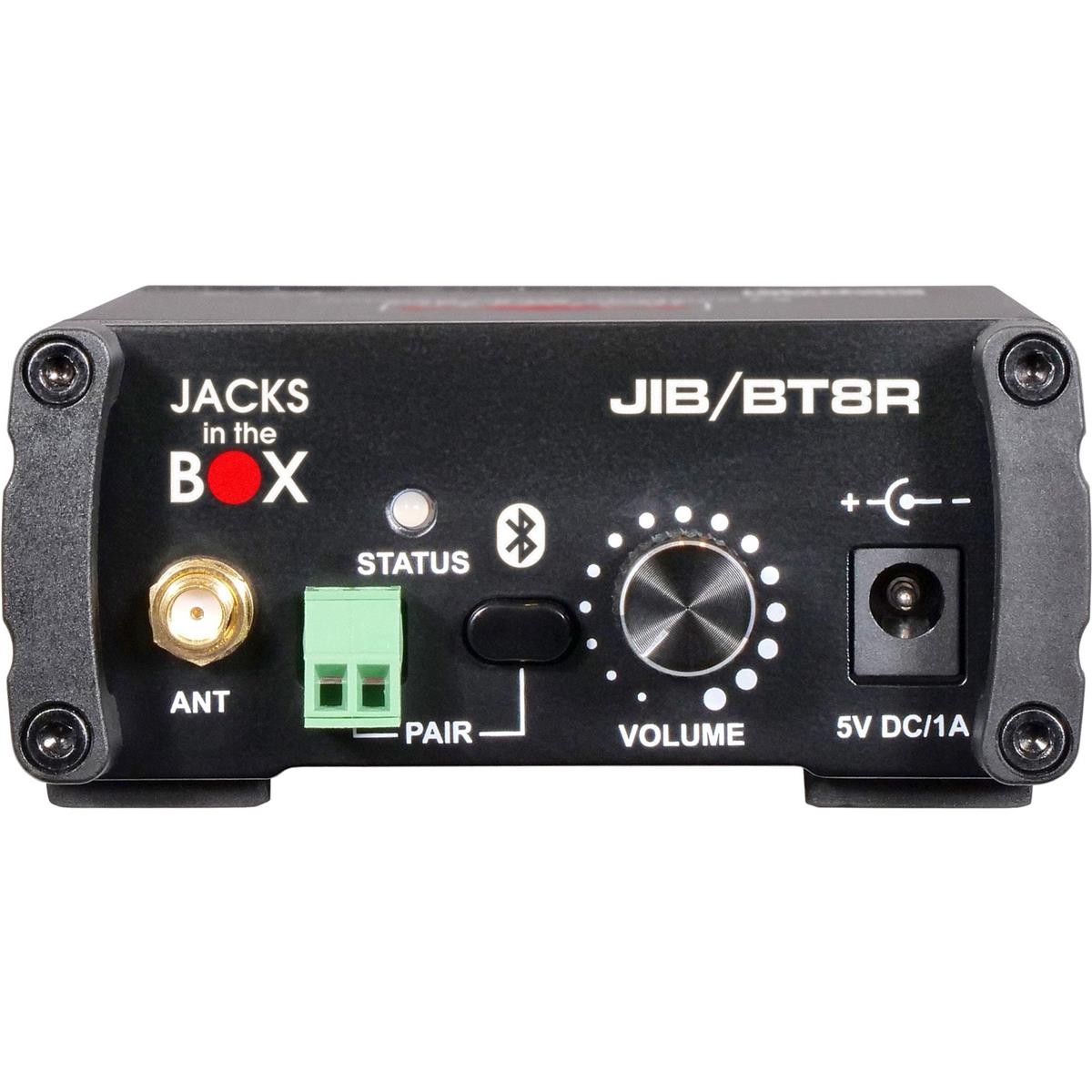 Galaxy Audio Jacks In The Box BT8R Stereo Bluetooth Receiver with XLR ...