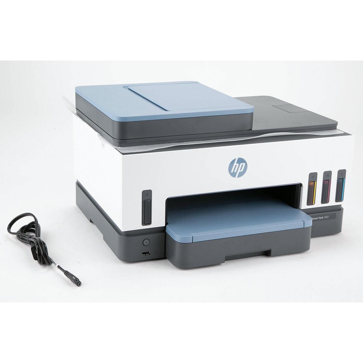 Used HP Smart Tank 7602 Wireless All-in-One Thermal Inkjet Printer E ...
