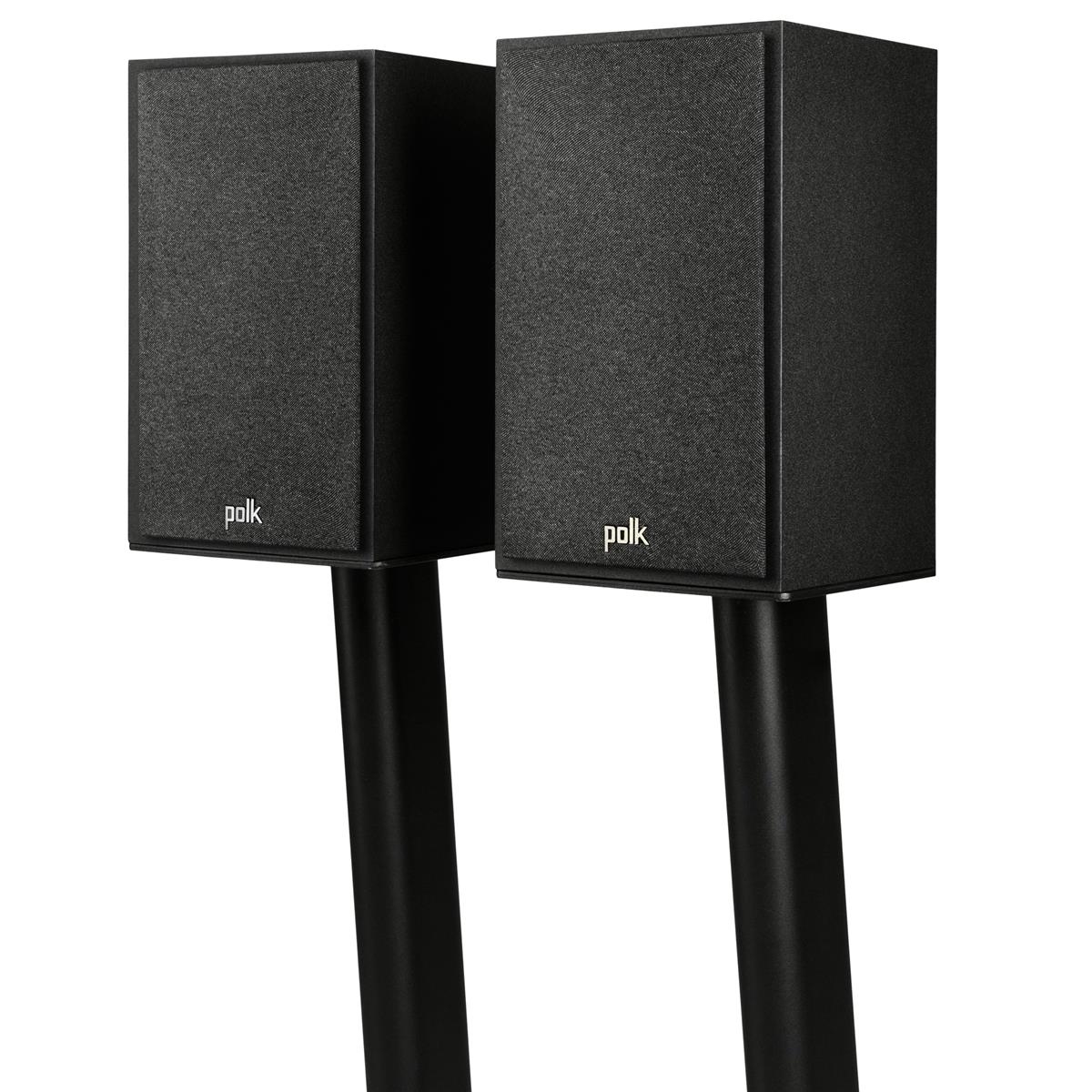 Polk Audio Monitor XT15 Compact Bookshelf Loudspeakers, Pair, Black ...
