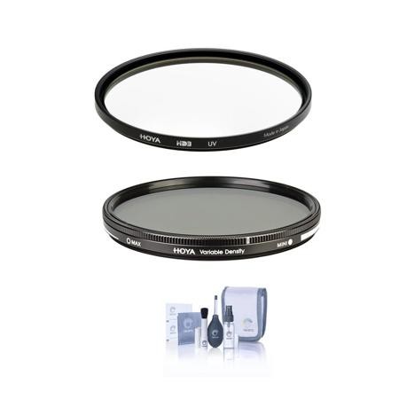 Hoya 52mm HD3 UV Filter - With Hoya 52mm Variable ND Filter (0.45 to 2. ...