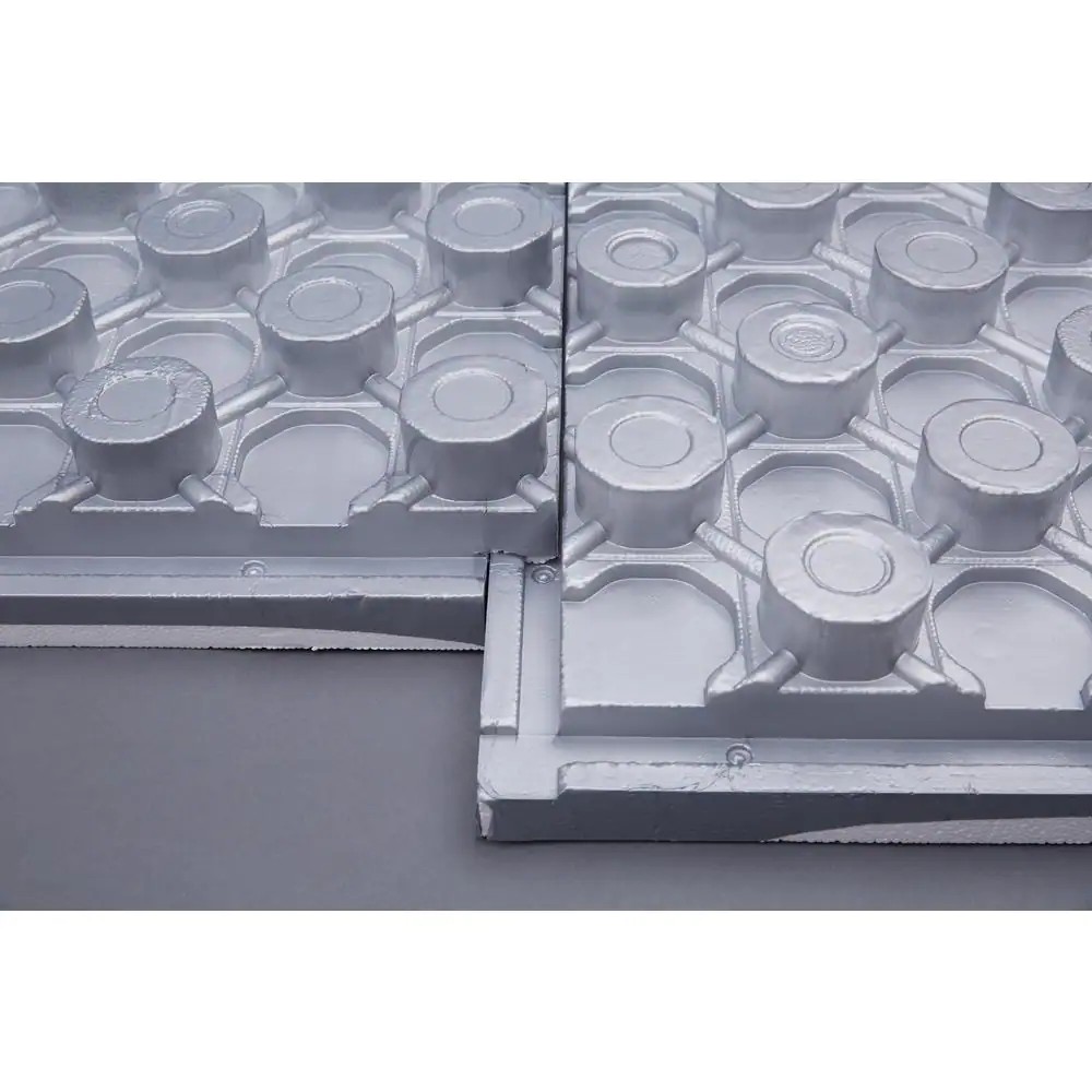 AMPEX 24 in. x 48 in. x 3.375 in. Insulated Radiant Panel R10 Type II ...