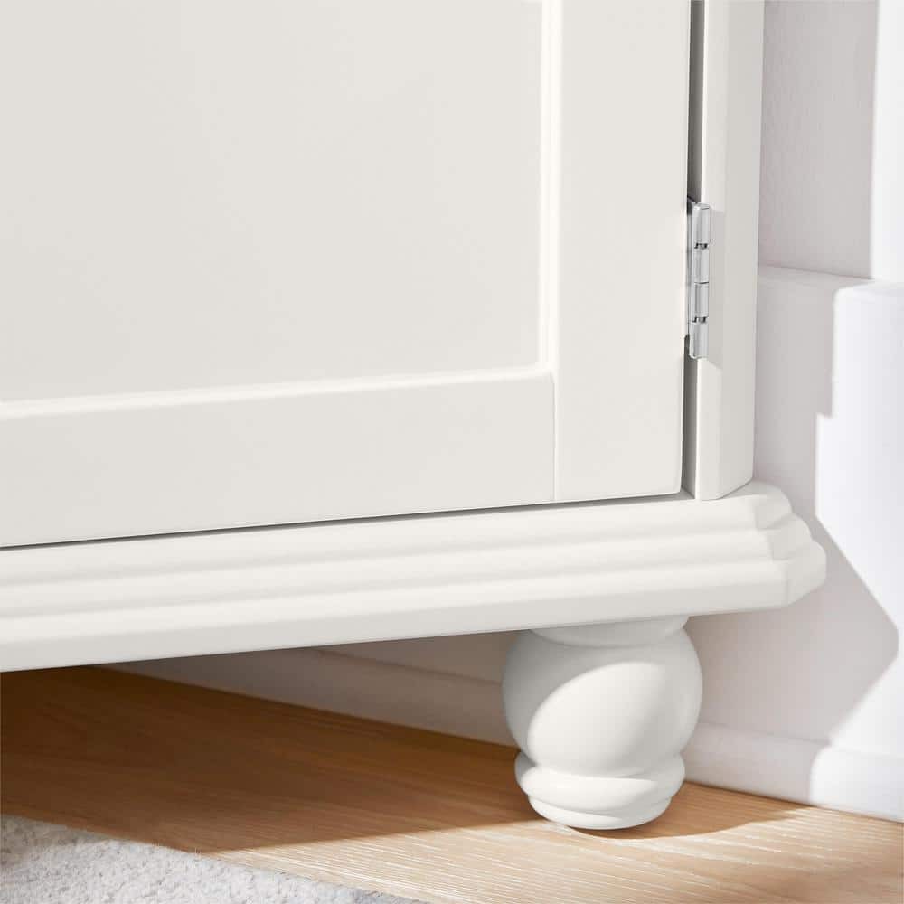 Mejores ofertas e historial de precios de Dowden Ivory Corner Cabinet ...