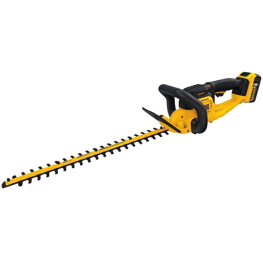 DEWALT 20V MAX 22 in. Cordless Battery Powered Hedge Trimmer Kit with ...