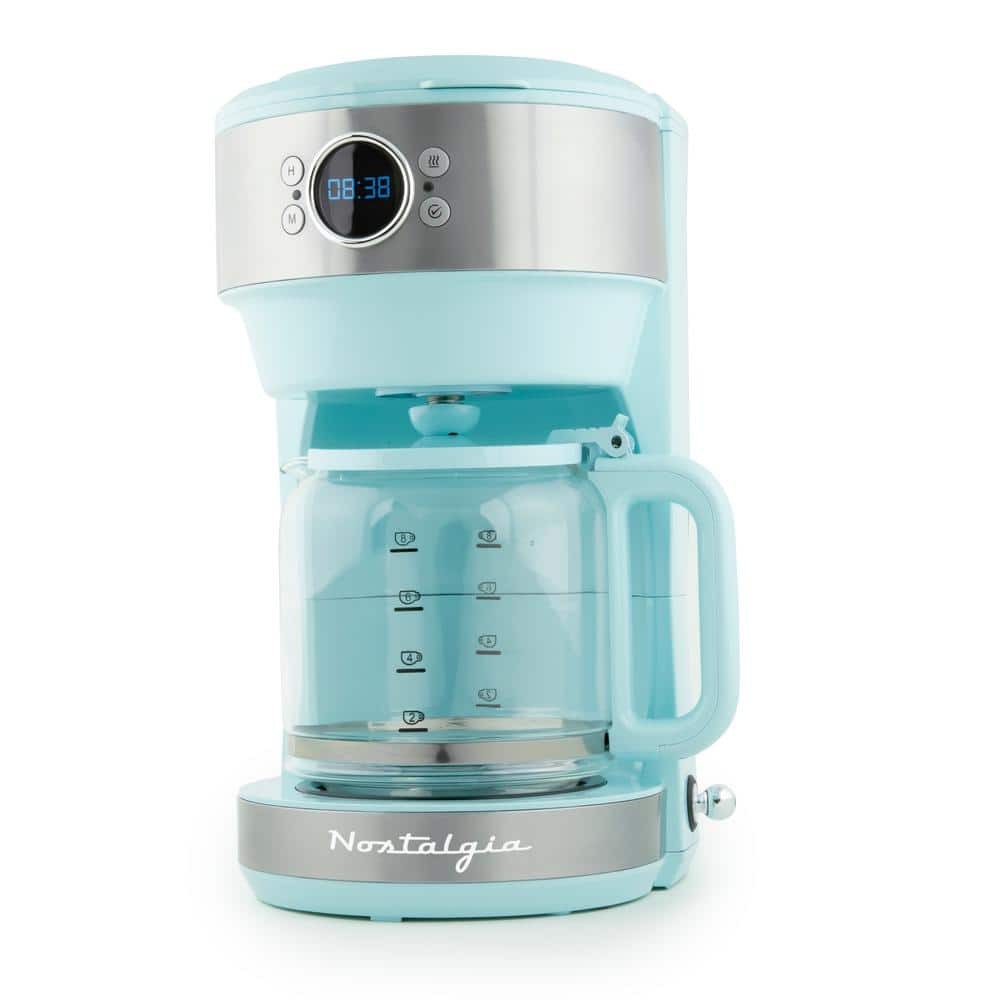 Classic Retro 12-Cup Blue Coffee Maker Best Deals and Price History at ...