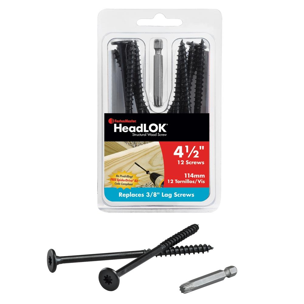 Mejores ofertas e historial de precios de HeadLOK 4-1/2 in. Structural ...