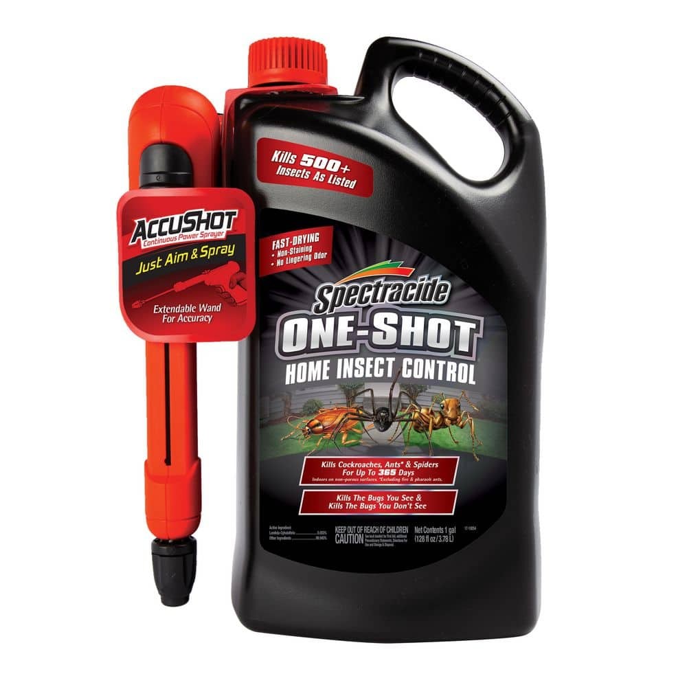 1 gal. One-Shot Home Insect Control with AccuShot Sprayer (Insect ...