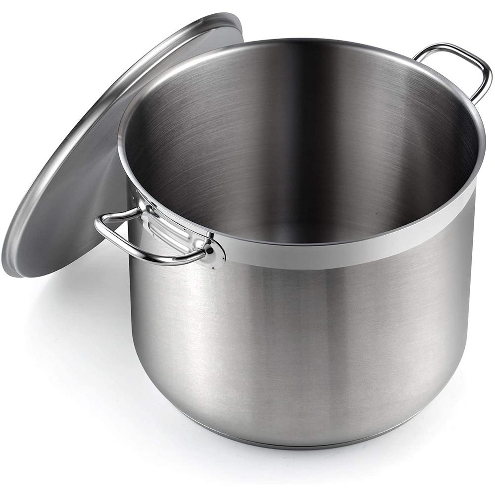 Professional Grade 30 qt. Stainless Steel Stockpot with Lid Best Deals ...