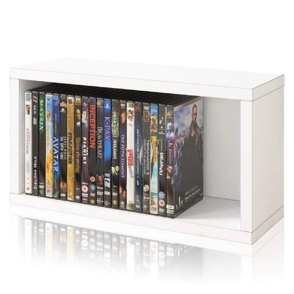 Mejores ofertas e historial de precios de zBoard White Stackable DVD ...