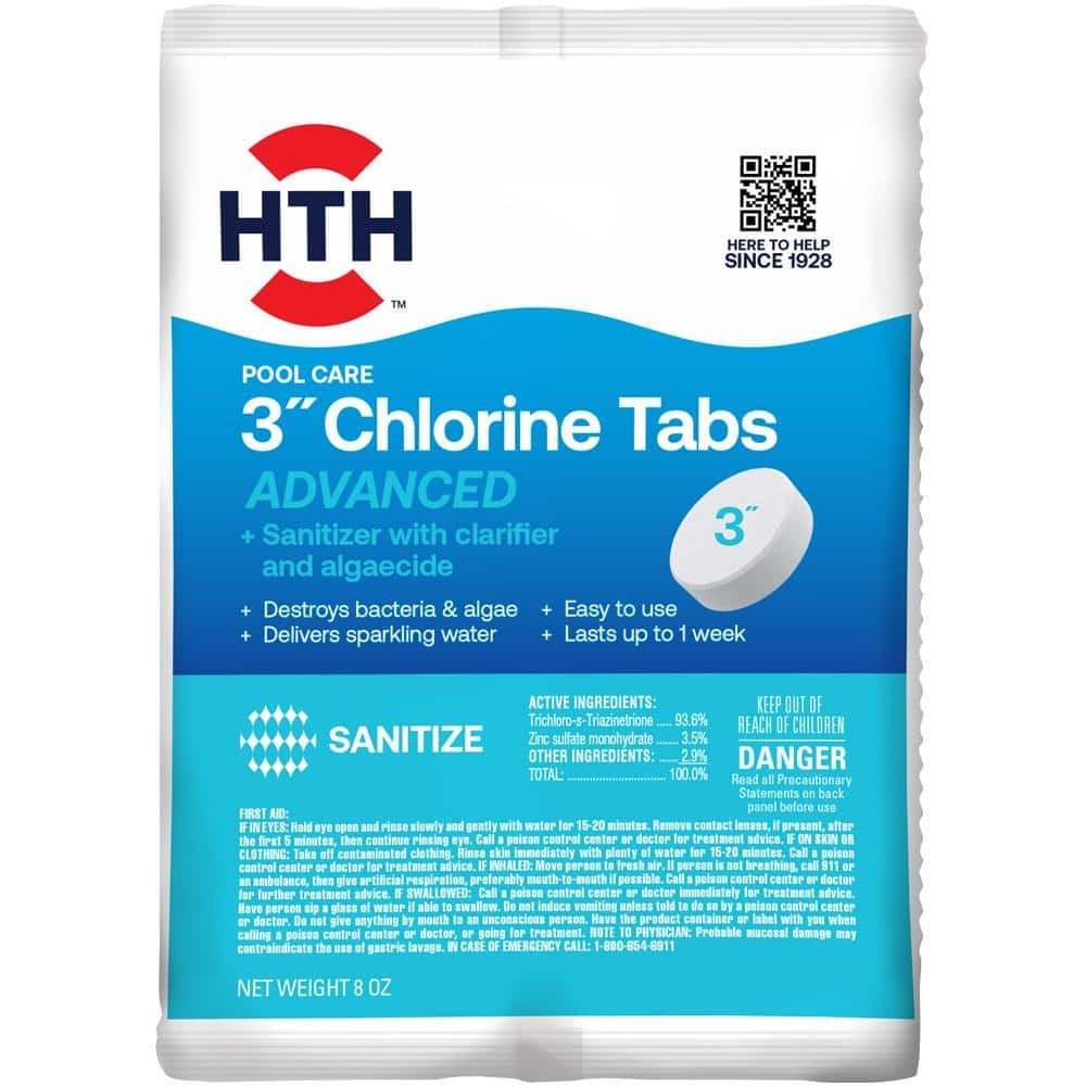 3 in. 0.375 lb. Pool Care Chlorinating Tabs Advanced Deals and Price ...