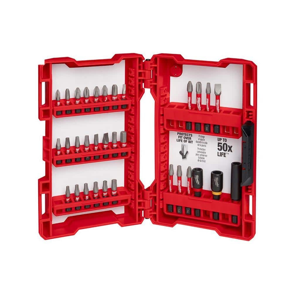 Milwaukee Shockwave Impact Duty Alloy Steel Screw Driver Bit Set 32
