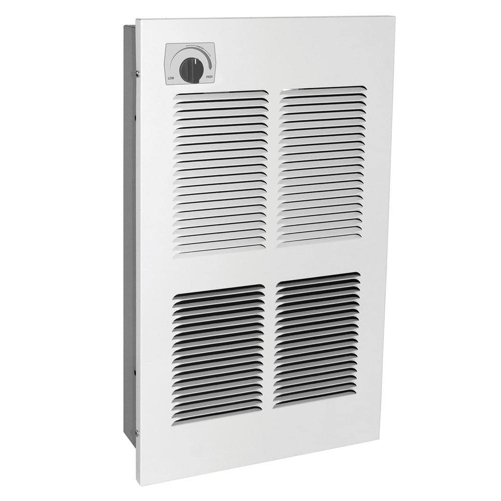 EFW Multi-Watt LG 240-Volt 4000-Watt Wall Heater in White with SP Stat ...