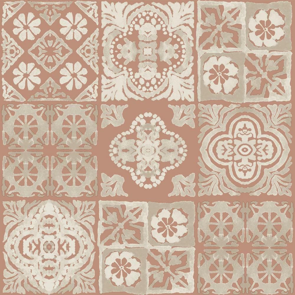Marrakesh Tile Peel and Stick Wallpaper (Covers 28.18 sq. ft.) Deals ...