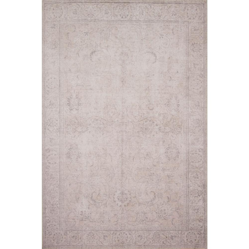 Loren Sand 3 ft. 6 in. x 5 ft. 6 in. Distressed Bohemian Printed Area ...