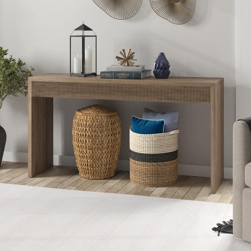 Mejores ofertas e historial de precios de Lawrence 55 in. Antiqued Gray ...