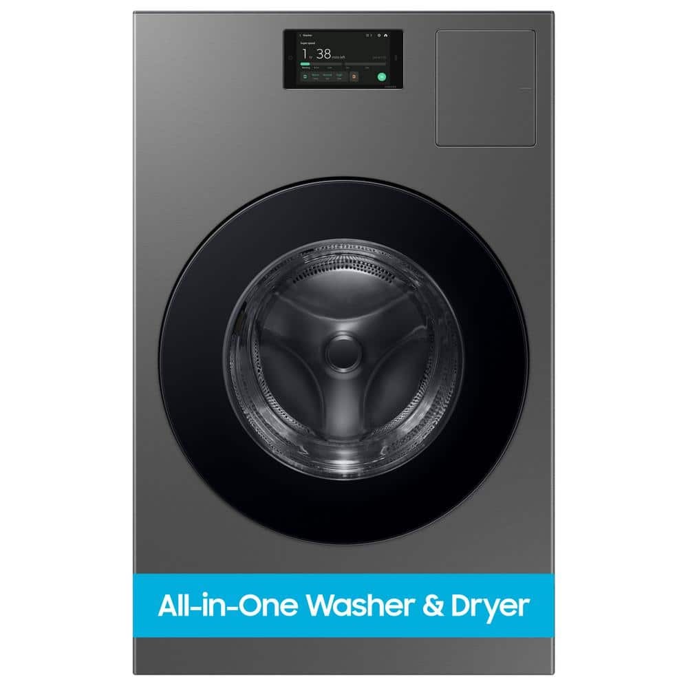 Samsung Bespoke 5.3 cu. ft. Ultra Capacity All-In-One Washer Dryer ...