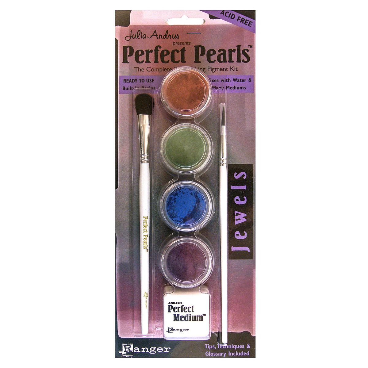 Ranger Perfect Pearls Complete Embellishing Pigment Kits Jewels Deals ...