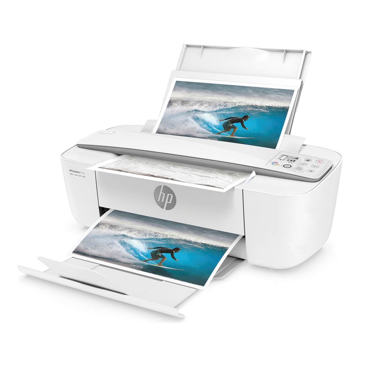 HP DeskJet All-In-One Printer with $25 Instant Ink Card - Tan Best ...